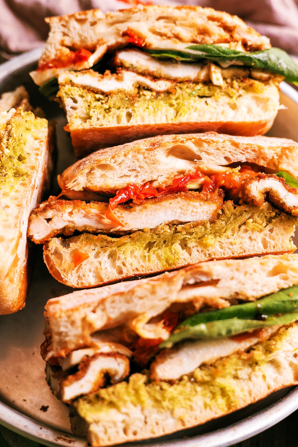 chicken bread sandwich