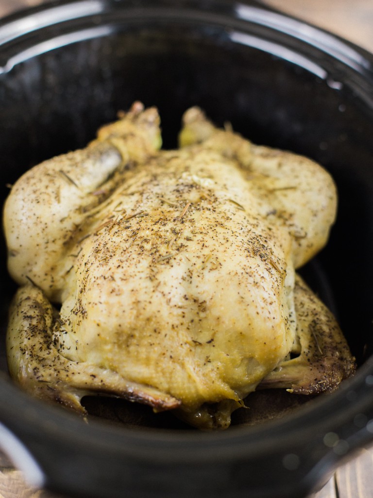 Crock Pot Roast Chicken Dad With A Pan
