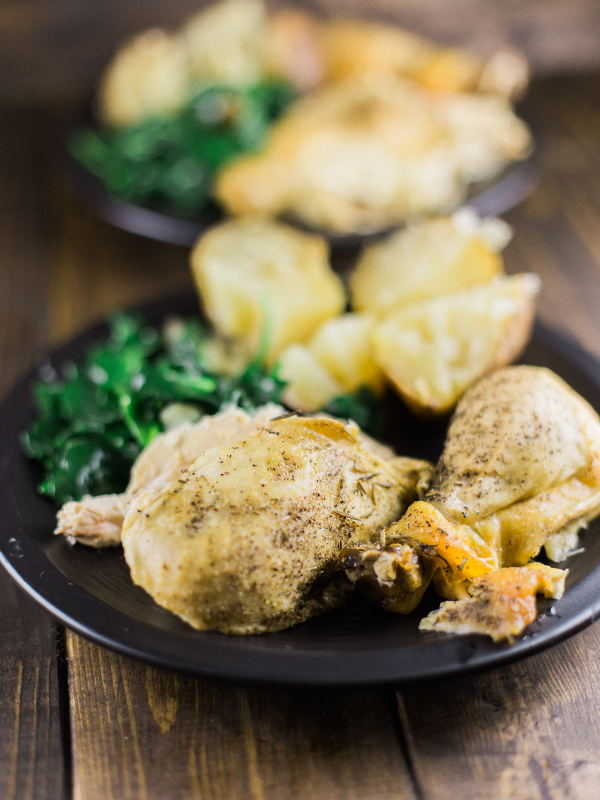 Crock Pot Roast Chicken Dad With A Pan
