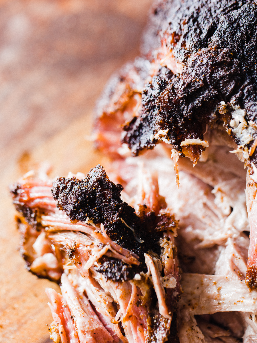 Texas Style Smoked Pulled Pork Dad With A Pan