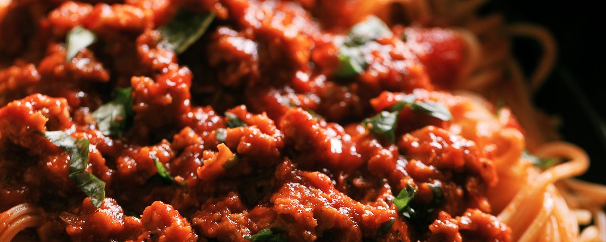 Meatless Meat Sauce Using Plant-Based Italian Sausage - Dad With A Pan